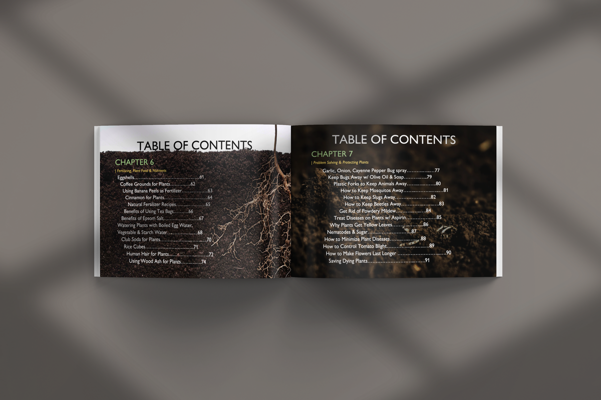 Official “Don’t Throw it Out” Book | Plant Hacks/Tips/Tricks